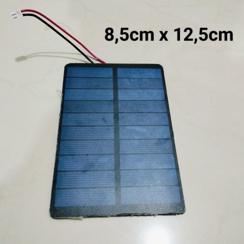 Jual Panel Surya Solar Panel Output 5V 8.5cm x 12.5cm | Shopee Indonesia
