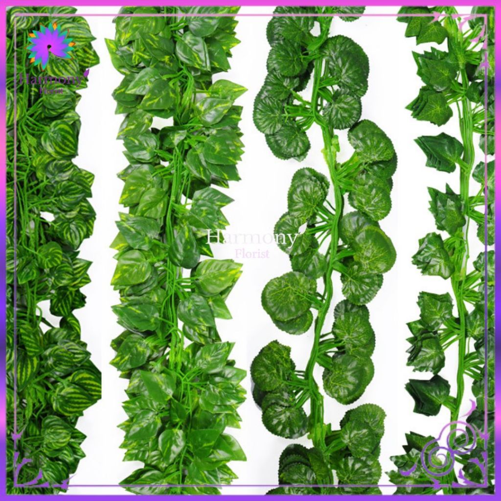Jual DAUN RAMBAT SULUR ARTIFICIAL GARLAN Besar (240cm) / Kecil (220cm ...