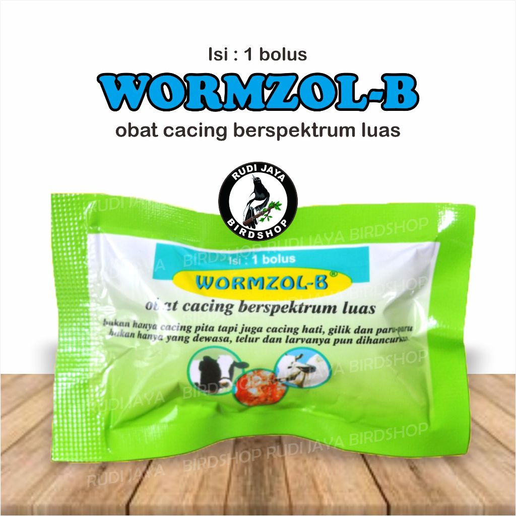 Jual WORMZOL-B 1 BOLUS WORMZOL MEDION OBAT CACING SAPI KERBAU KUDA ...