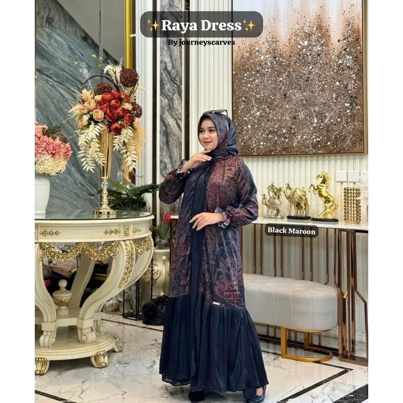 Jual JOURNEY RAYA DRESS ORIGINAL | Shopee Indonesia