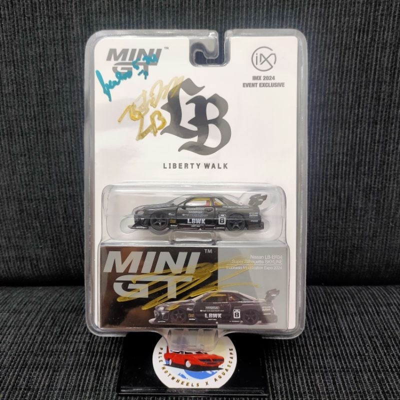 Jual MINI GT LB ER 34 super silhouette SKYLINE indonesian modifitcation ...