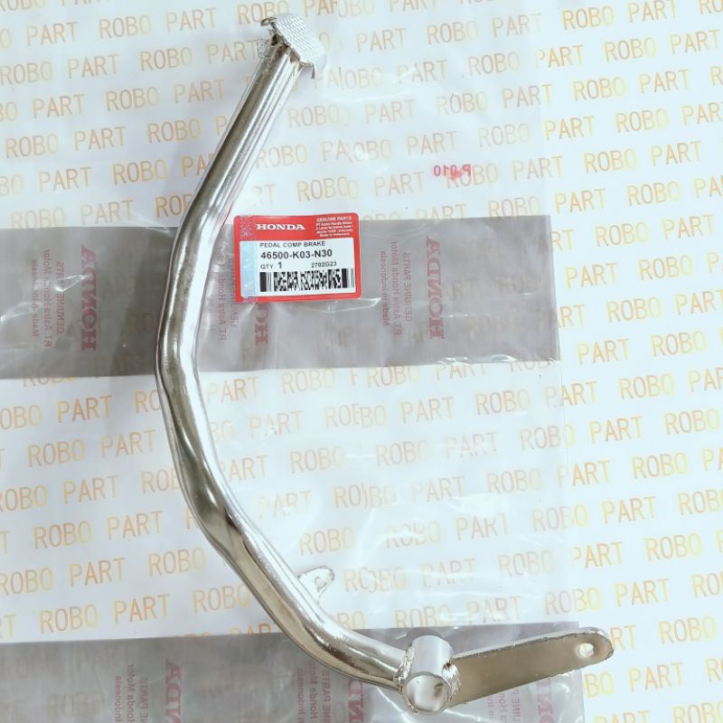 Jual 46500-K03-N30 PEDAL COMP BRAKE PEDAL REM INJAKAN REM REVO 110 FI ...