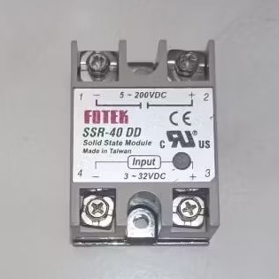 Jual FOTEK SSR-40DD 40A Solid state relay SSR DC control DC 3-32VDC/5-200VDC | Shopee Indonesia