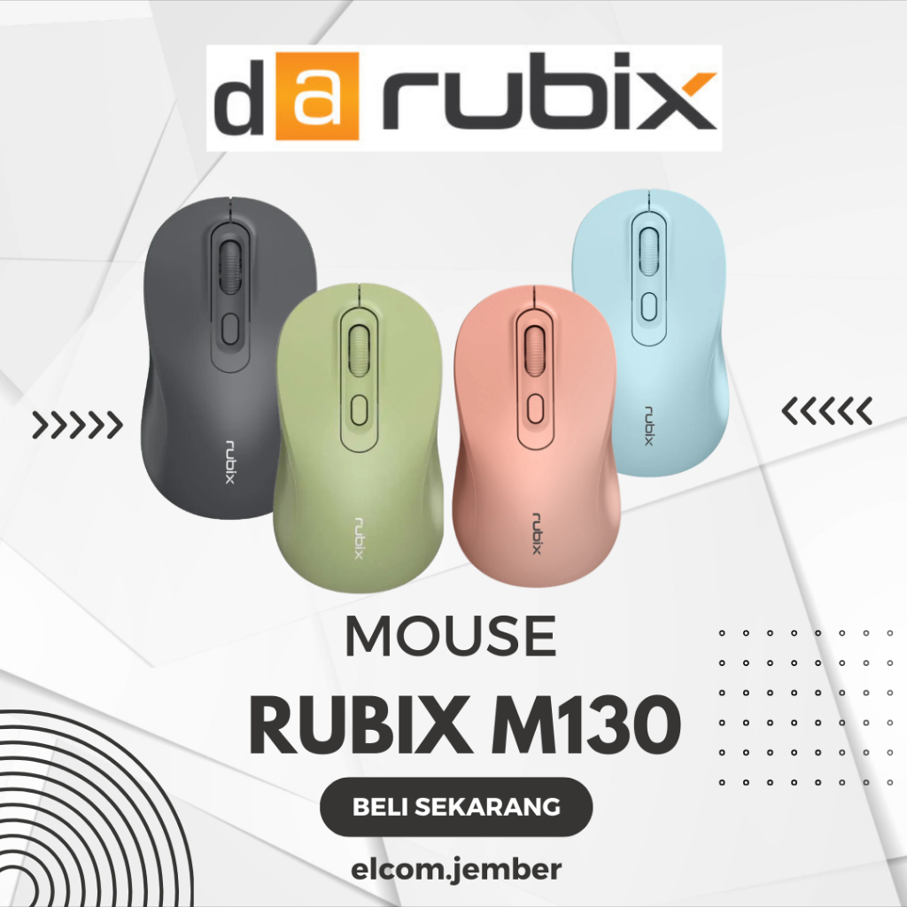 Jual Mouse Wireless Digital Alliance M103 Rubix Silent Click ...