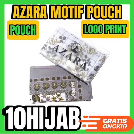 Jual ISI 8 DAN 10 HIJAB SEGIEMPAT AZARA OSKARA MOTIF LABEL PRINTING ...