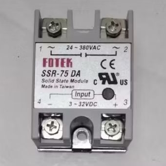 Jual FOTEK SSR-75DA 75 DA SOLID STATE RELAY DC CONTROL AC | Shopee Indonesia