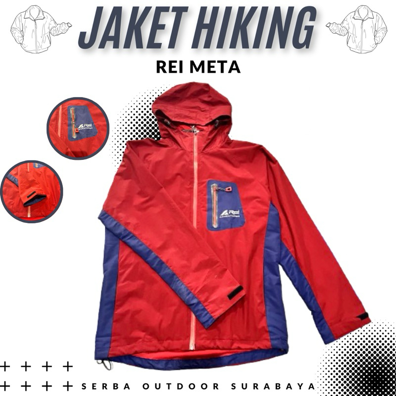 Jual Jaket Outdoor / Jaket Hiking Rei Meta Zipper Gorpsore | Shopee ...