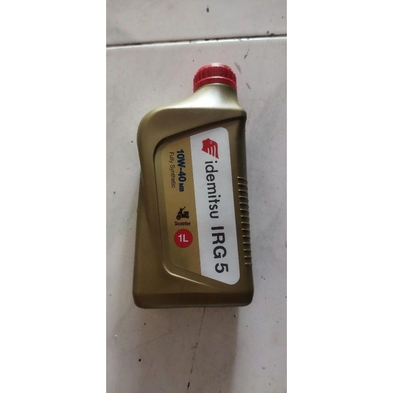 Jual Oli Idemitsu IRG 5 Scooter 10W-40 JASO MB API SN isi 1 L matic ...