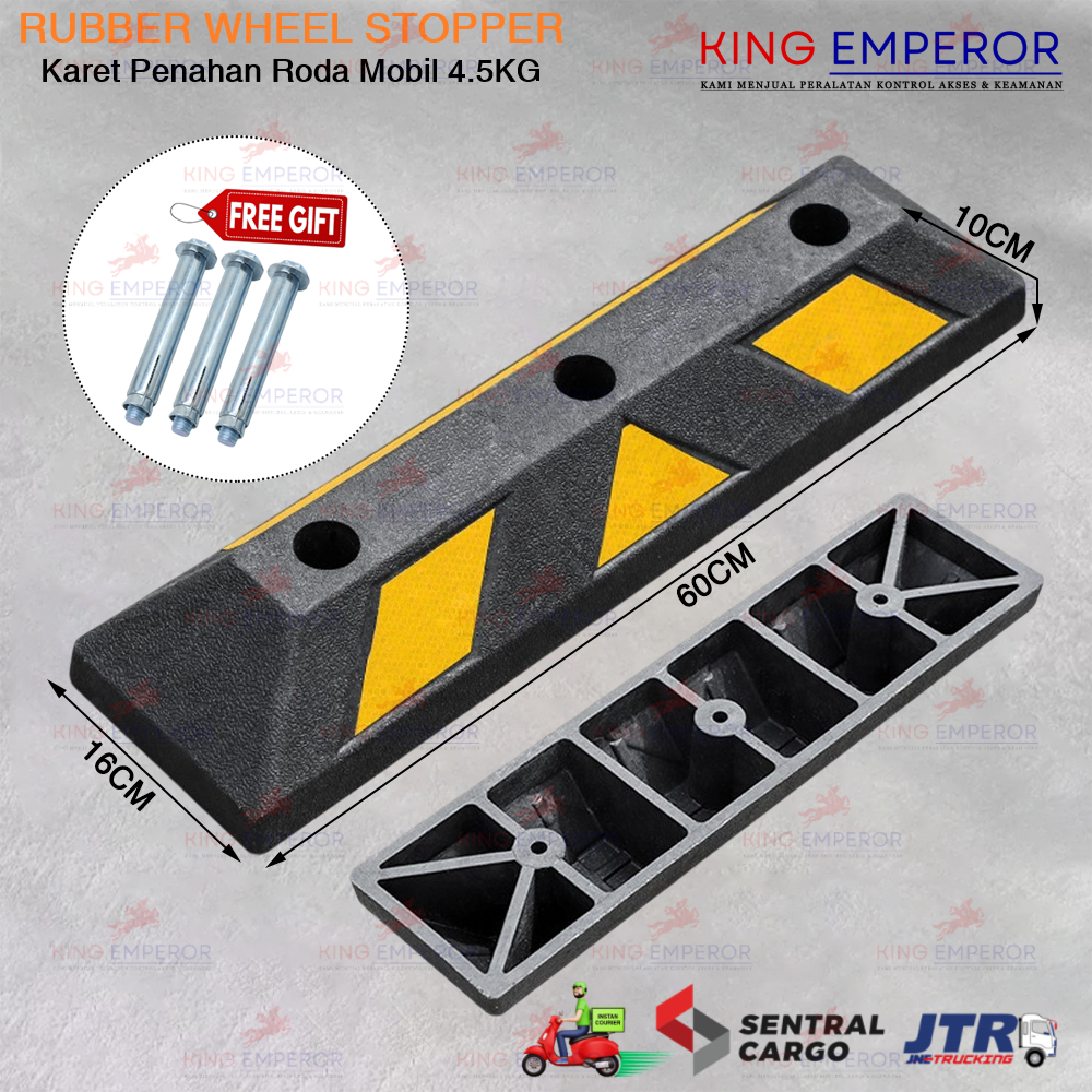 Jual Rubber Wheel Stopper Block Parking / Karet Penahan Roda Mobil ...
