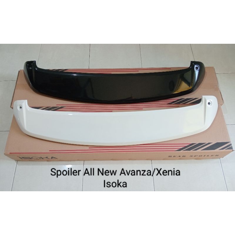 Jual Spoiler All New Avanza/ Xenia 2012-2018 Putih, Hitam + Lampu ...
