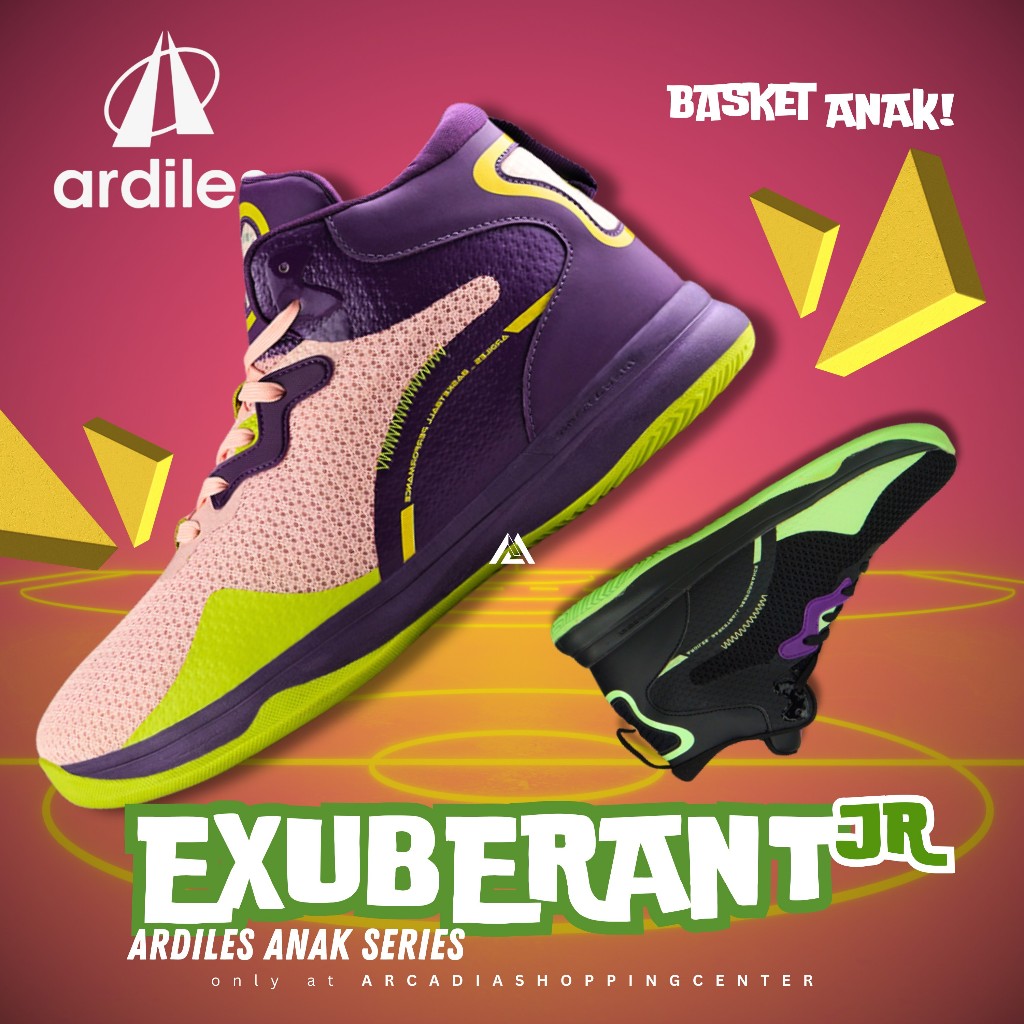 Jual ARDILES IBL EXUBERANT JUNIOR 1.0 SEPATU BASKET ANAK JUNIOR ...