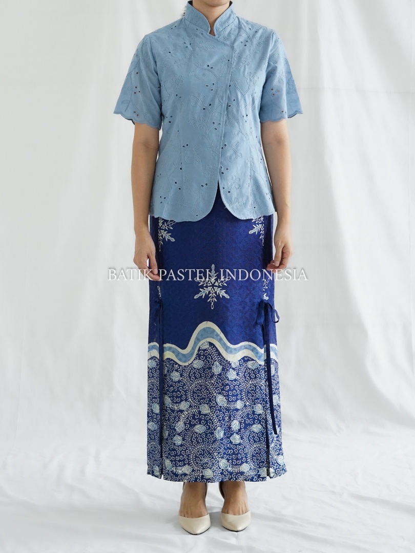 Jual Kebaya Janggan Modern - Atasan Katun Bordir Kekinian pakai furing ...