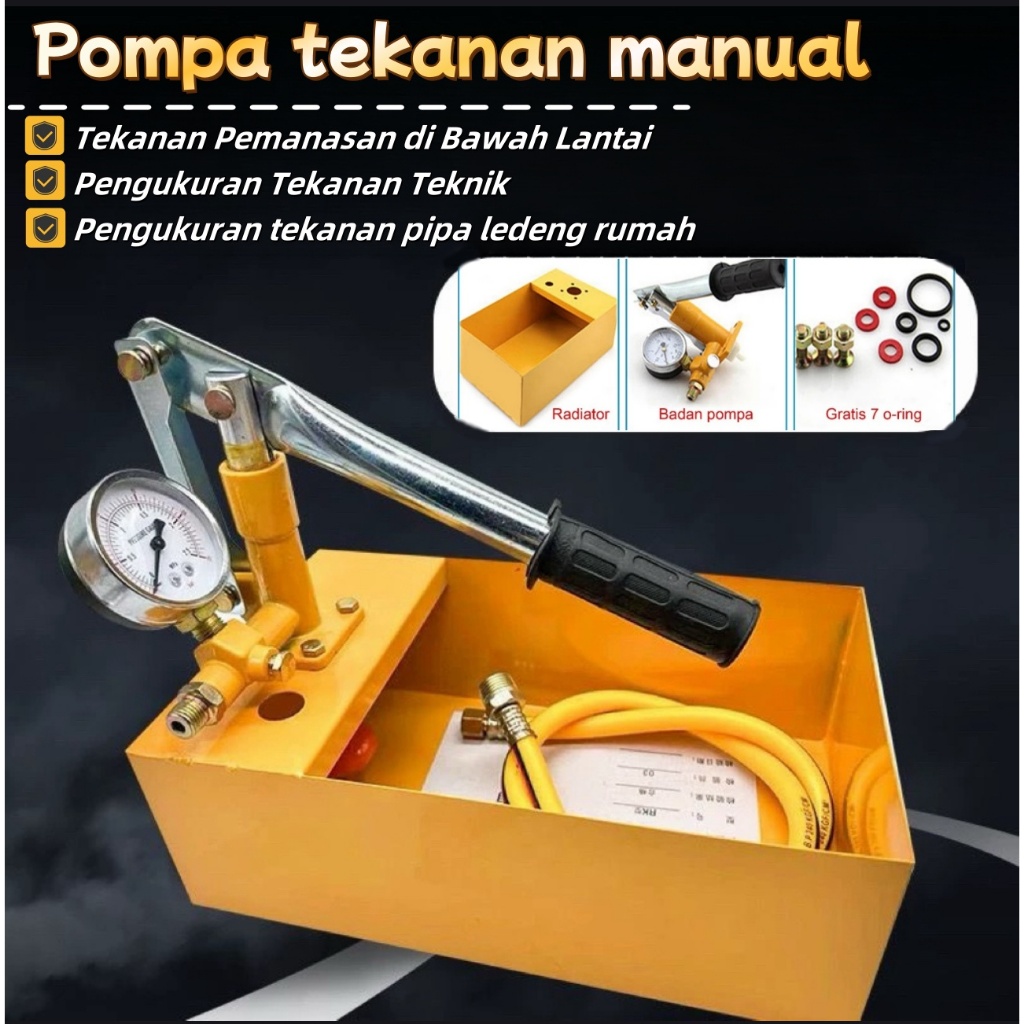 Jual Test Pump Manual - Alat Tes Kebocoran Pipa Air - Alat Manual Pompa ...