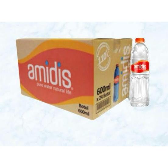 Jual AMIDIS 600 (600ML / PACK ISI 24 PCS)/AIR MINUM AMIDIS | Shopee ...
