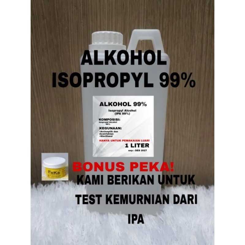 Jual Isopropyl 99% / IPA 99% ukuran 1 Liter | Shopee Indonesia