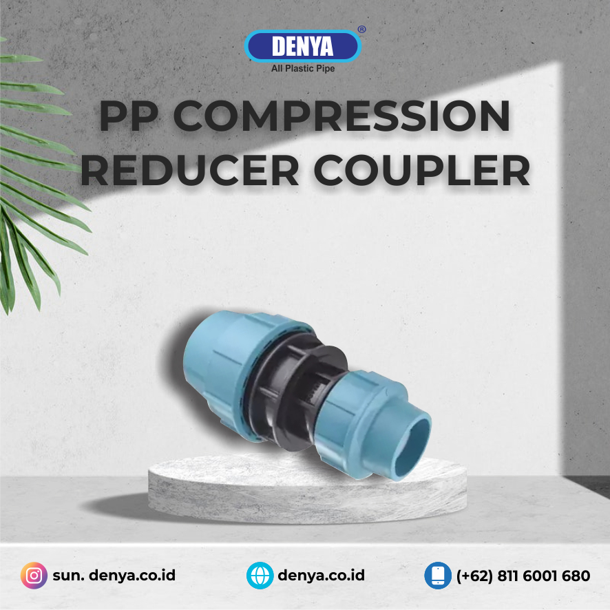 Jual Denya PP Compression Fitting Reducer Coupler/ Reducer Socket ...