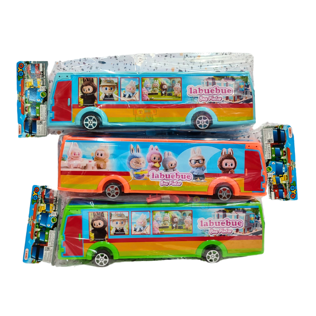 Jual MAINAN ANAK MOBIL BIS KOTA BUS BESAR PANJANG BIS PINTAR LABUBU ADA ...