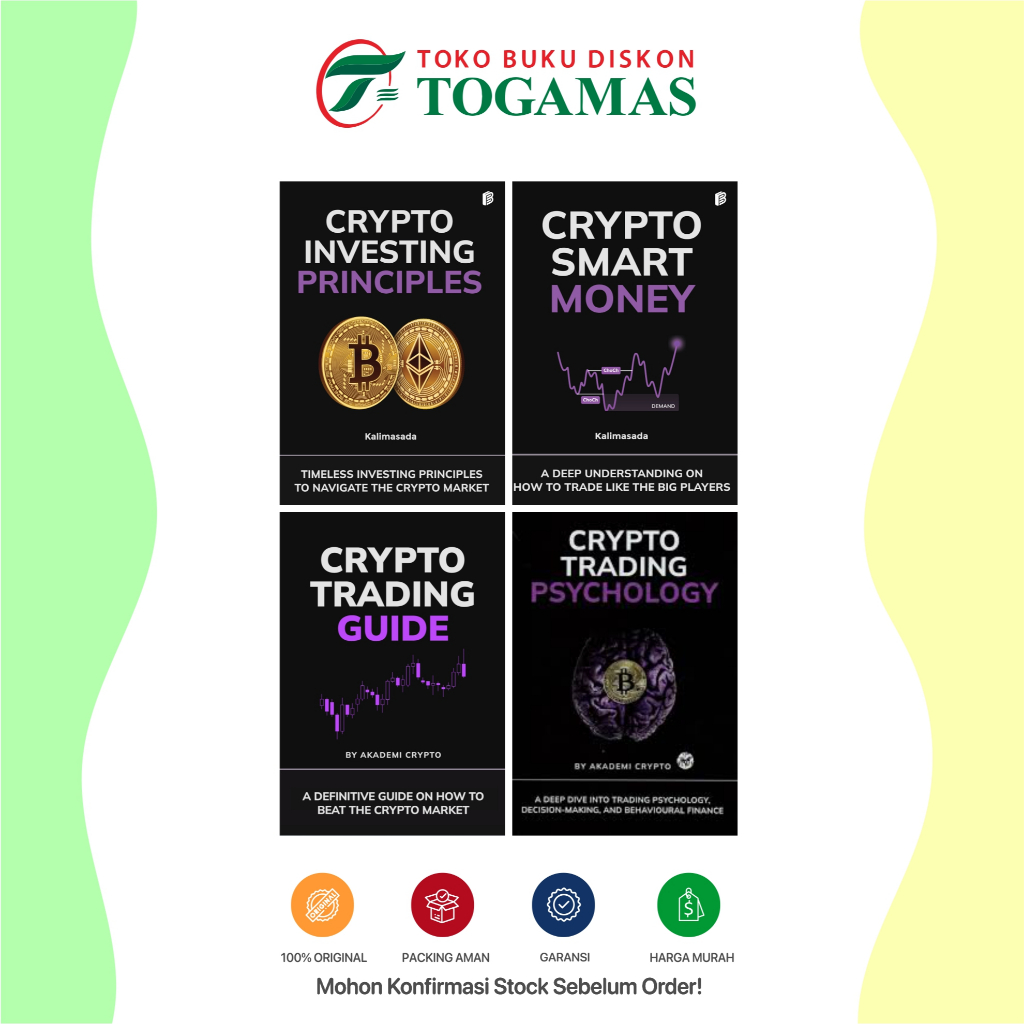 Jual Buku Seri Crypto: Principles // Money // Guide // Psychology - AKADEMI CRYPTO | Shopee ...