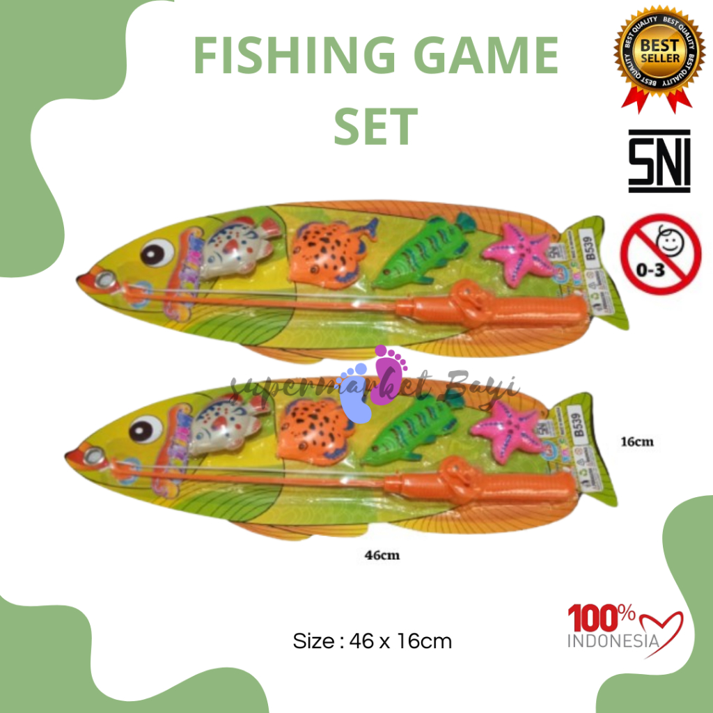 Jual MAINAN ANAK ALAT PANCING SET / FISHING GAME SET IM2106AB | Shopee ...