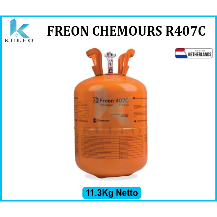 Jual Freon Chemours R407C / freon chemours r407 netherland 11.3Kg ...