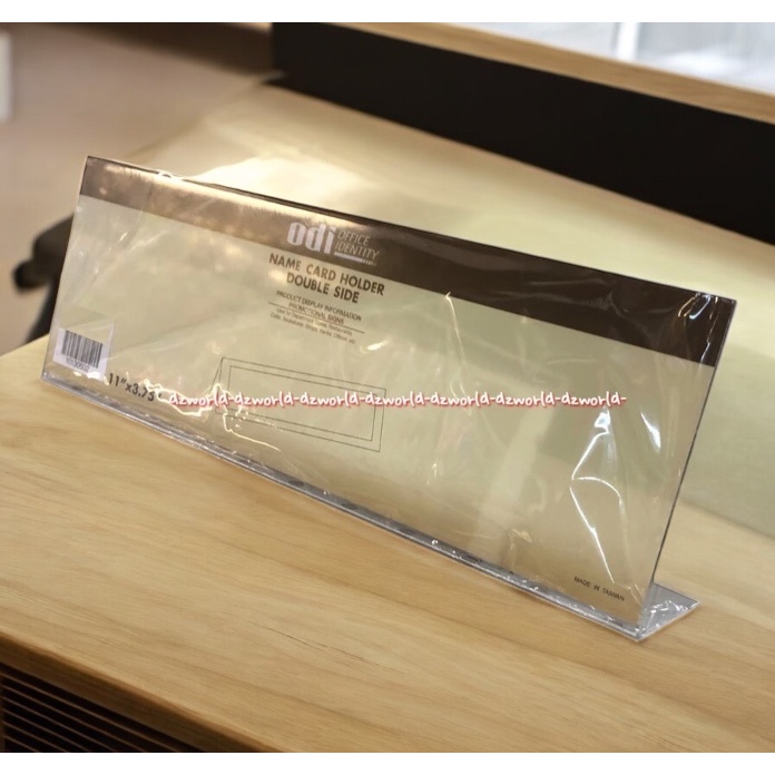 Jual Odi Office Identity Name Card Holder Double Side Tempat Plat Nama ...