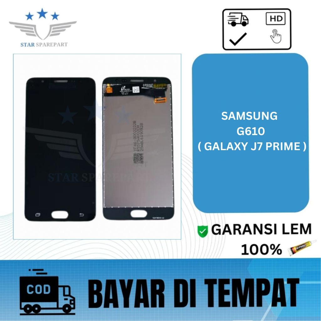 Jual LCD TOUCHSCREEN SAMSUNG G610 ( GALAXY J7 PRIME ) | Shopee Indonesia