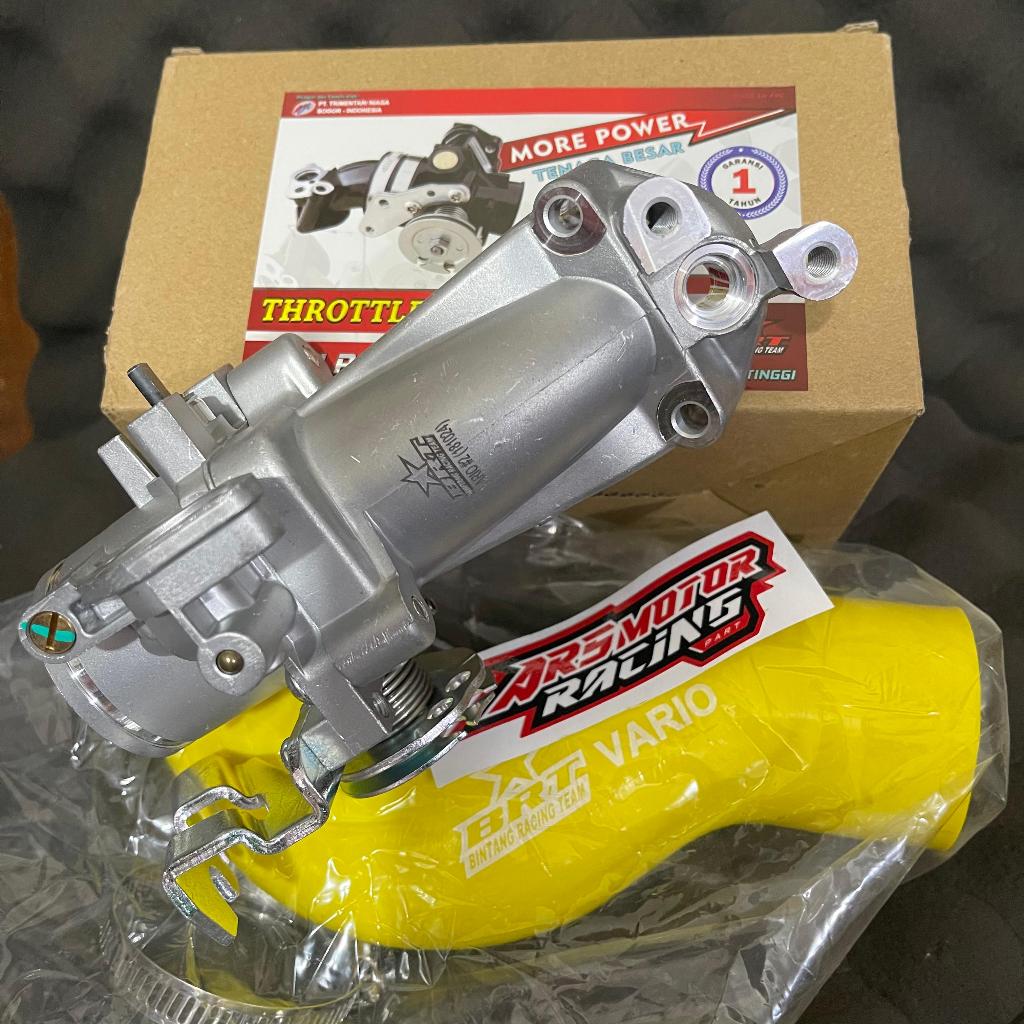 Jual THROTTLE BODY TB BRT & VELOCITY BRT HONDA VARIO 125 150 SIZE 32 MM ...