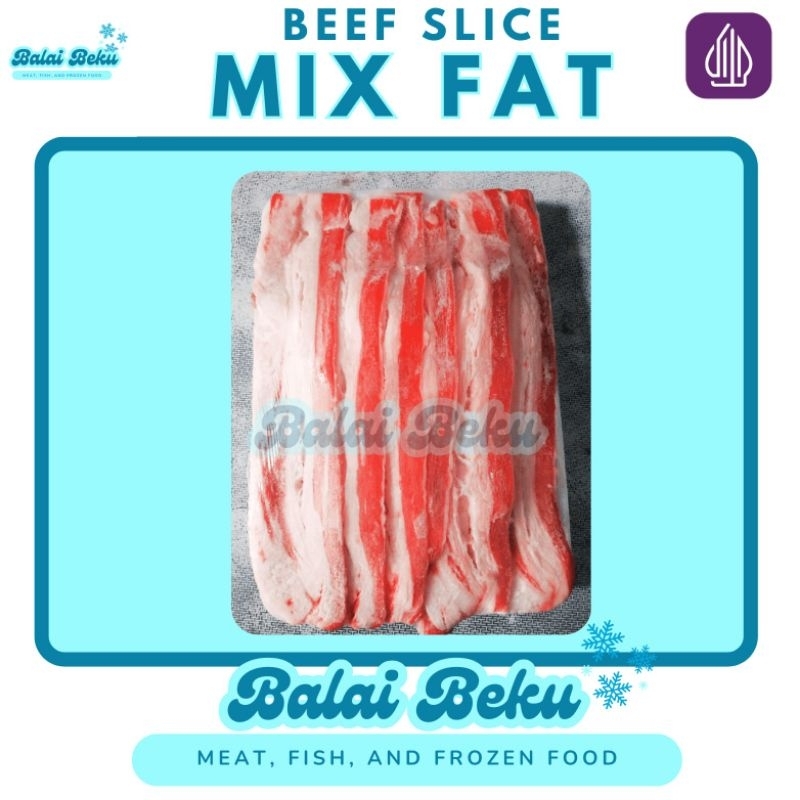 Jual Beef Slice Mix / Mix Slice Aus / Daging Slice / Sukiyaki / Daging ...
