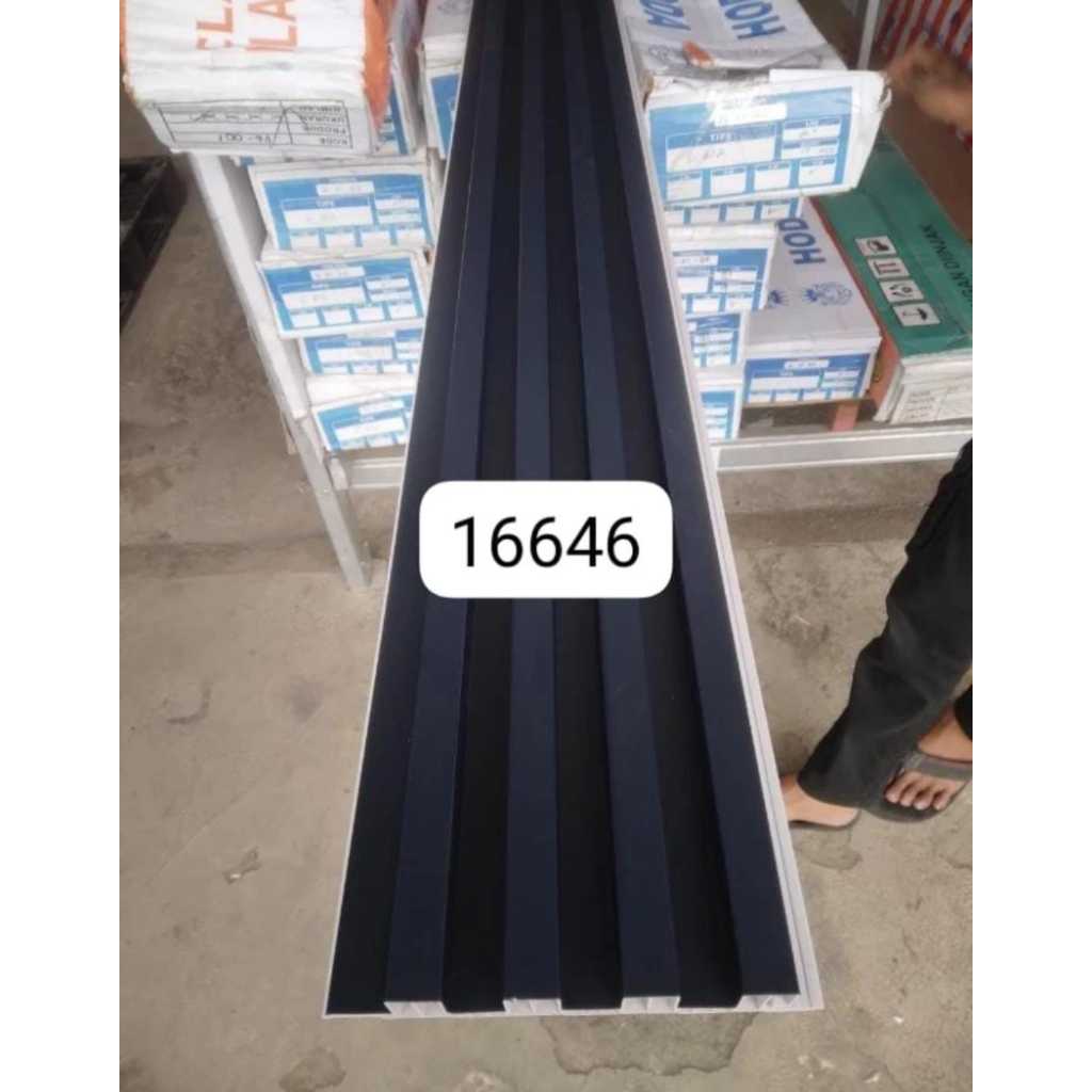 Jual UPVC Wall panel dinding motif 3D 166646 | Shopee Indonesia