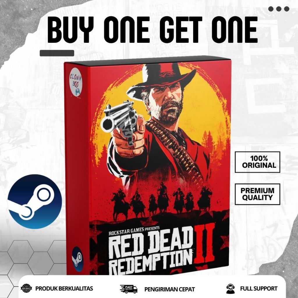 Jual Red Dead Redemption 2 / RDR 2 Ultimate Edition PC ORIGINAL ...