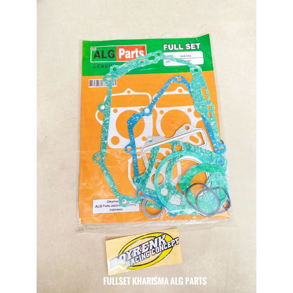Jual PAKING GASKET FULL SET KHARISMA ALG PARTS | Shopee Indonesia