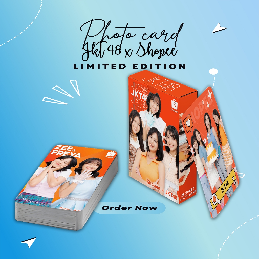 Jual PHOTOCARD SET SHOPEE X JKT48 PREMIUM 25 SHEET | Shopee Indonesia