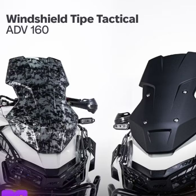 Jual NEMO Windshield Honda ADV 160 / ADV 150 Tipe Tatical | Shopee ...
