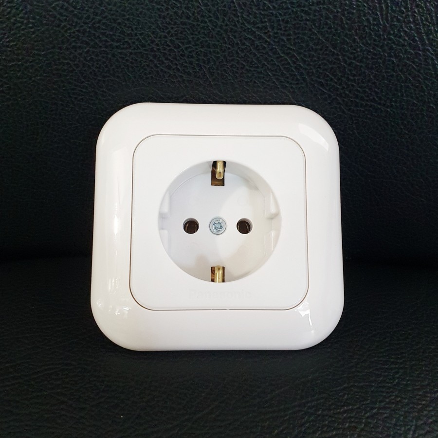 Jual PANASONIC stop kontak NON CP WEJP 1131W-7 / CP WEJP 1121W-7 WIDE ...