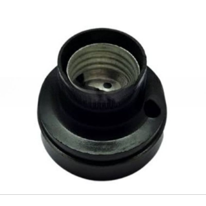 Jual FITTING PLAFON / FITTING TEMPEL E27 BULAT HITAM 202 & 212 ...