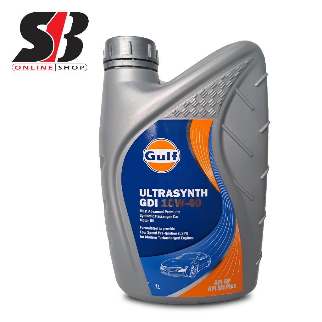Jual GULF - ULTRASYNTH GDI 10W-40 1 LITER - Oli Mobil Bensin | Shopee ...