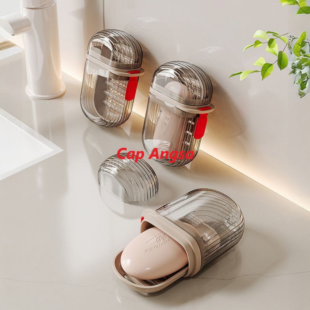 Jual KOTAK SABUN WADAH TEMPAT SABUN BATANGAN TRAVEL SOAP BOX CASE ...