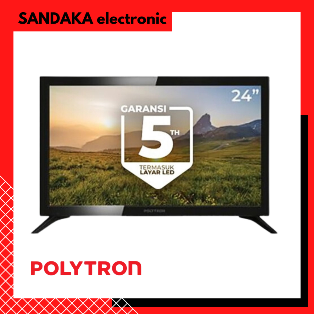 Jual Led Polytron 24V1853 Ukuran Layar 24 Inch | Shopee Indonesia