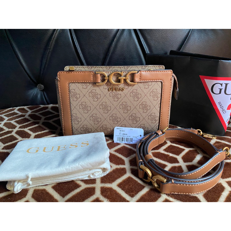 Jual Preloved Tas Guess Dagan, Masih Bagus Puol | Shopee Indonesia