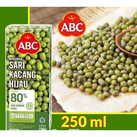 Jual ABC Minuman Sari Kacang Hijau 250 ml - Tinggi Gizi dan serat pangan | Shopee Indonesia