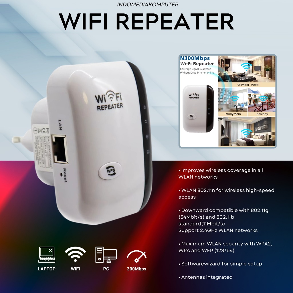 Jual Wifi Repeater Wireless Network Repeater Wifi | Shopee Indonesia