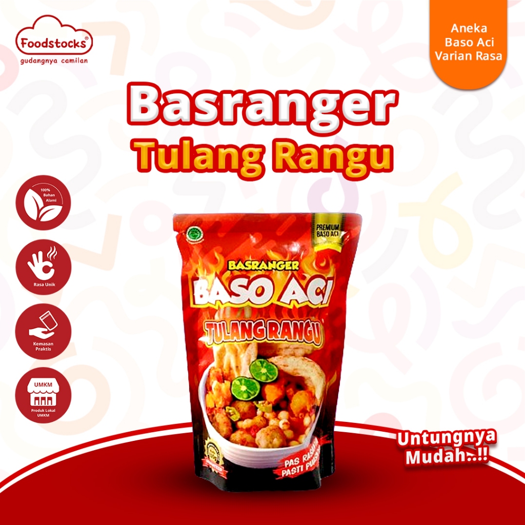 Jual Baso Aci Tulang Rangu Pedas Basranger - Extra Jeruk Limau 200gr ...