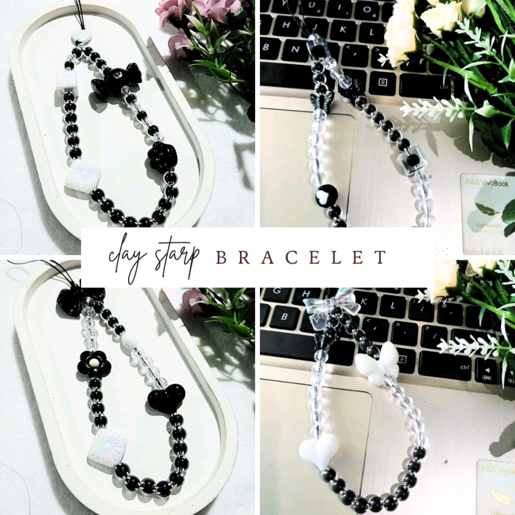Jual Strap Hp Phone Strap Clay Black Series Monte Gantungan Hp | Shopee ...