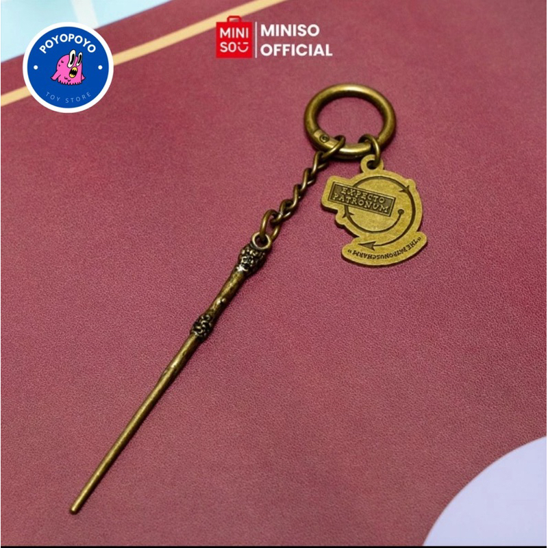 Jual [Ready Stock] Miniso x Harry Potter Wand Keychain - Expecto Patronum | Gantungan Kunci ...