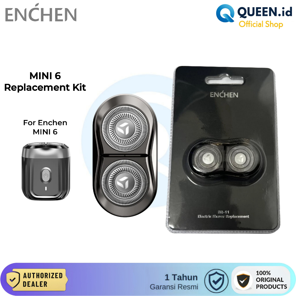Jual ENCHEN Mini 6 Spare Part Replacement Kepala Pisau Head kit Magnet ...