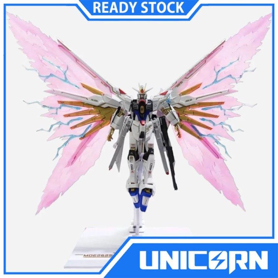 Jual Wing Of Light Option Set + Stand Base for HGCE Mighty Strike Freedom Gundam 1/144 HG Burst ...