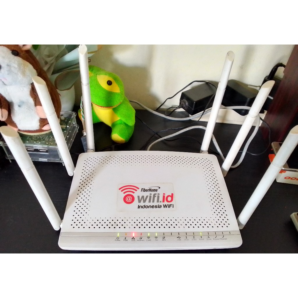 Jual Fiberhome 5G Premium model HG6245N + adaptor | Shopee Indonesia