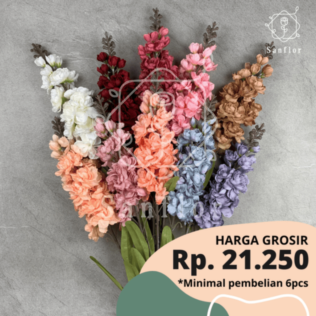 Jual AUTUMN SNAPDRAGON/ BUNGA ARTIFICIAL/ TANAMAN HIAS PLASTIK/ HIASAN ...