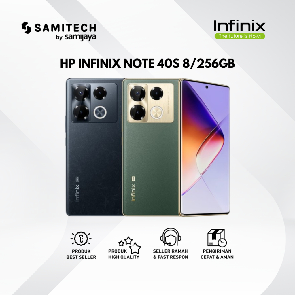 Jual HP INFINIX NOTE 40S 8/256GB RAM 8 PENYIMPANAN 256GB GARANSI RESMI ...