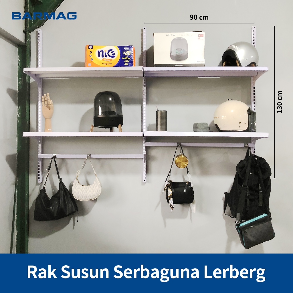 Jual BARMAG - rak ambalan dinding besi susun / rak gantung besi ...